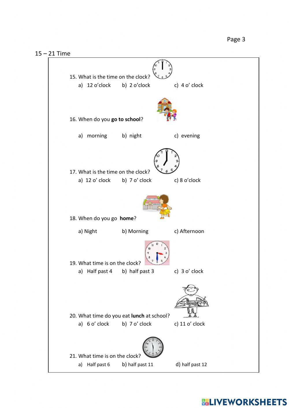 P1 PreFinal Math Practice Test 1802107 | Teacher_Mike1976