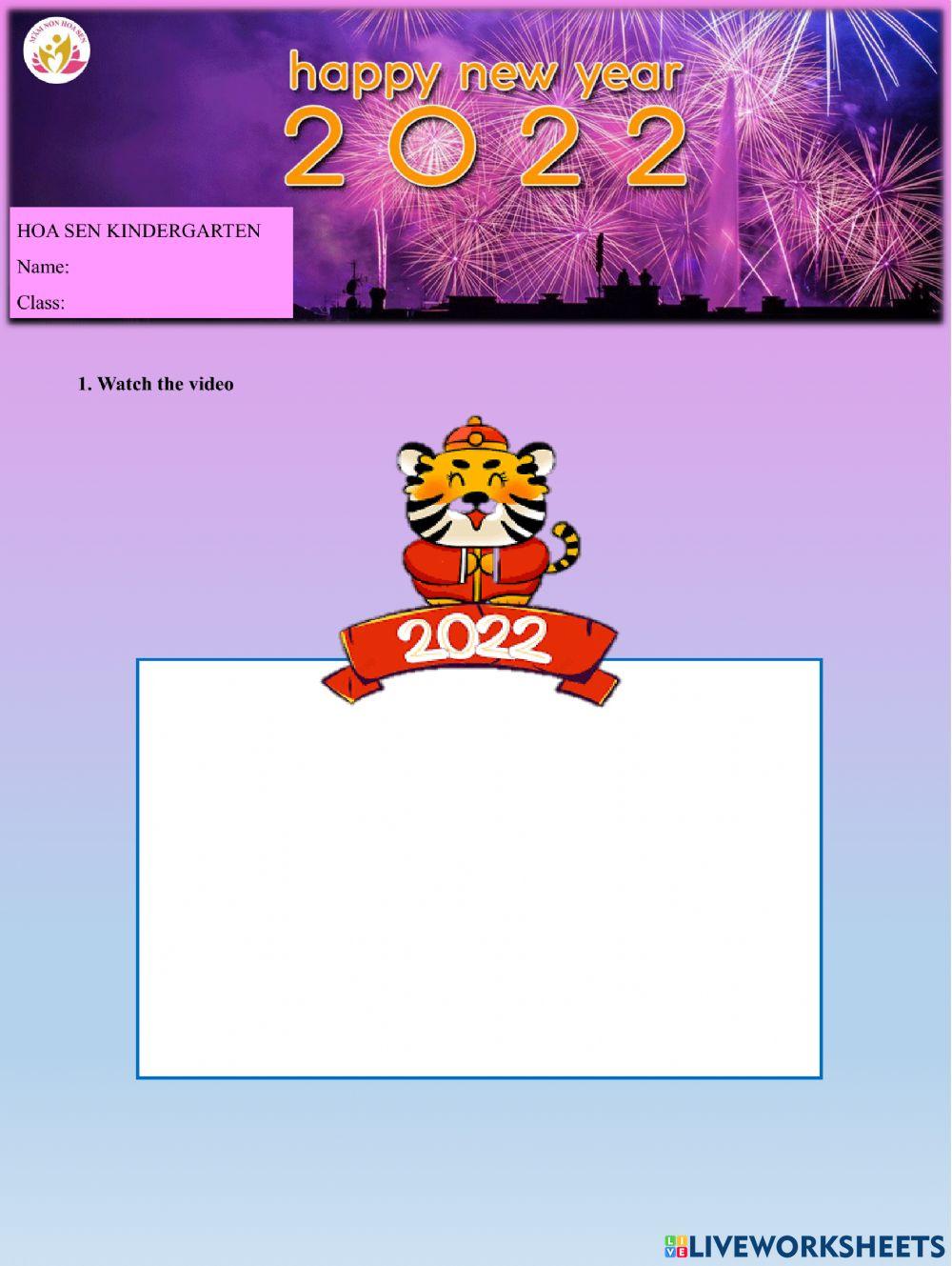 Tet Holiday online activity for Kindergarten | Live Worksheets