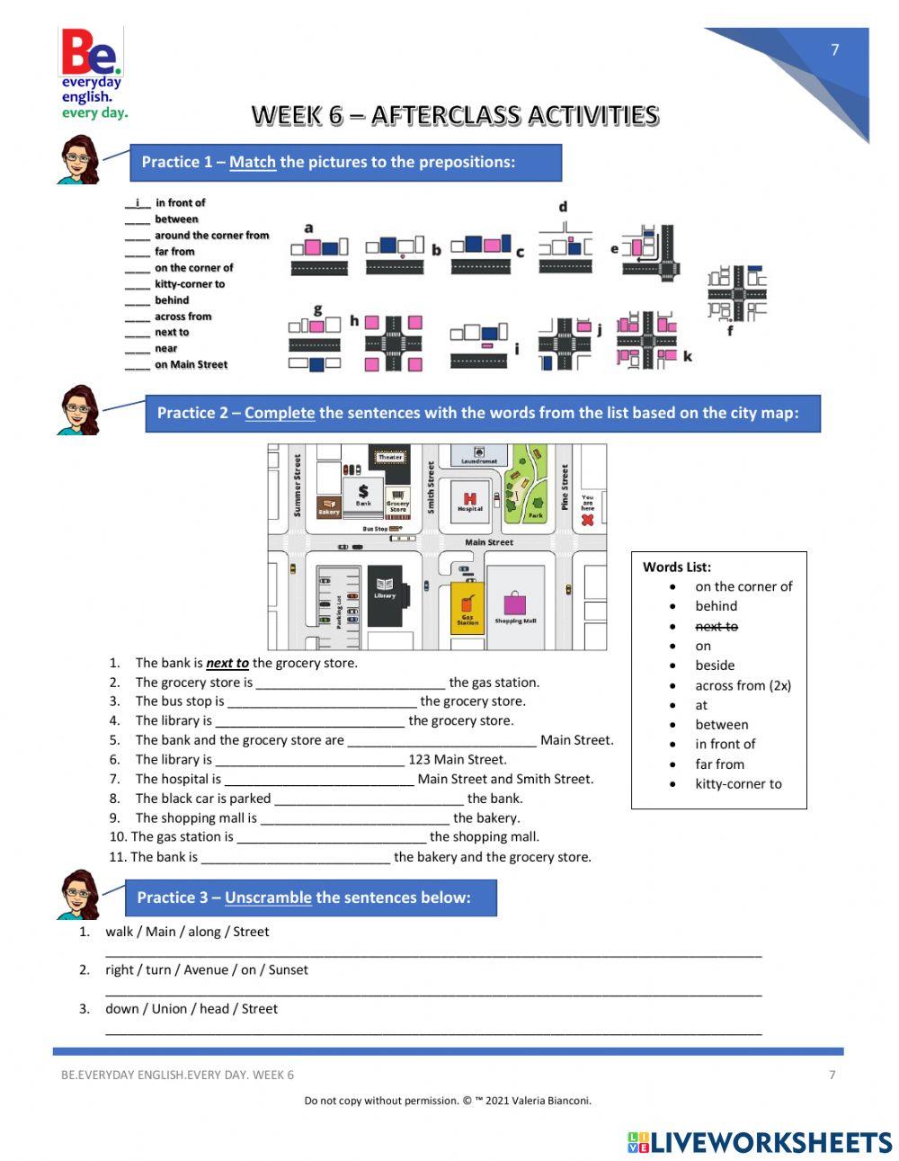 Module 1 - Week 6 with Afterclass Activities online exercise for | Live ...