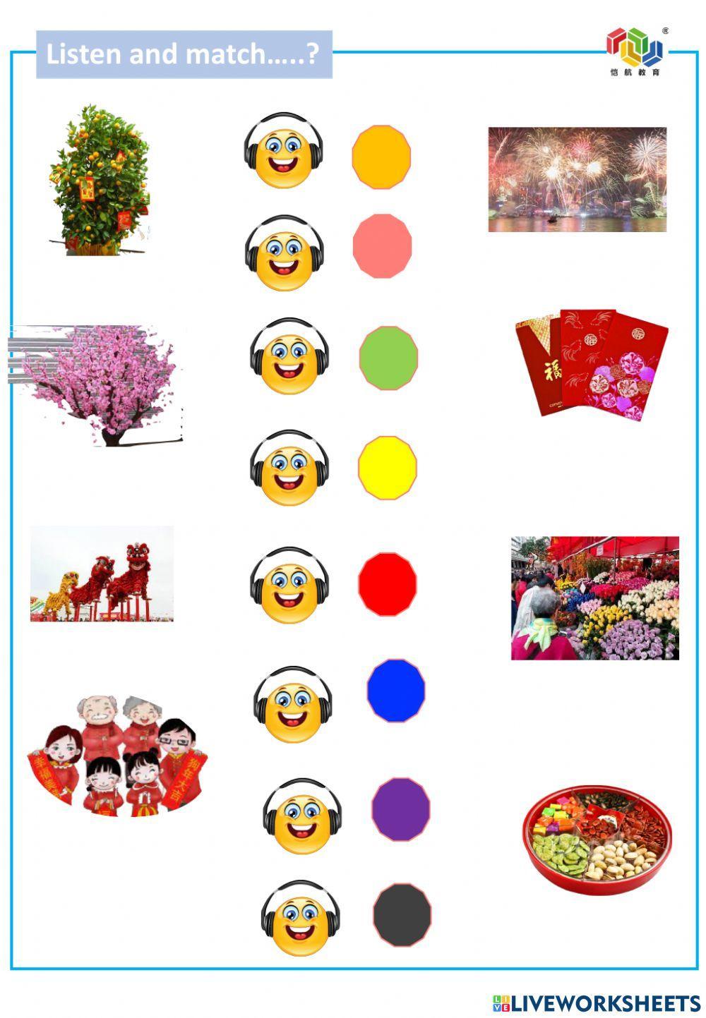 Chinese New year | KaiHang Edu | Live Worksheets