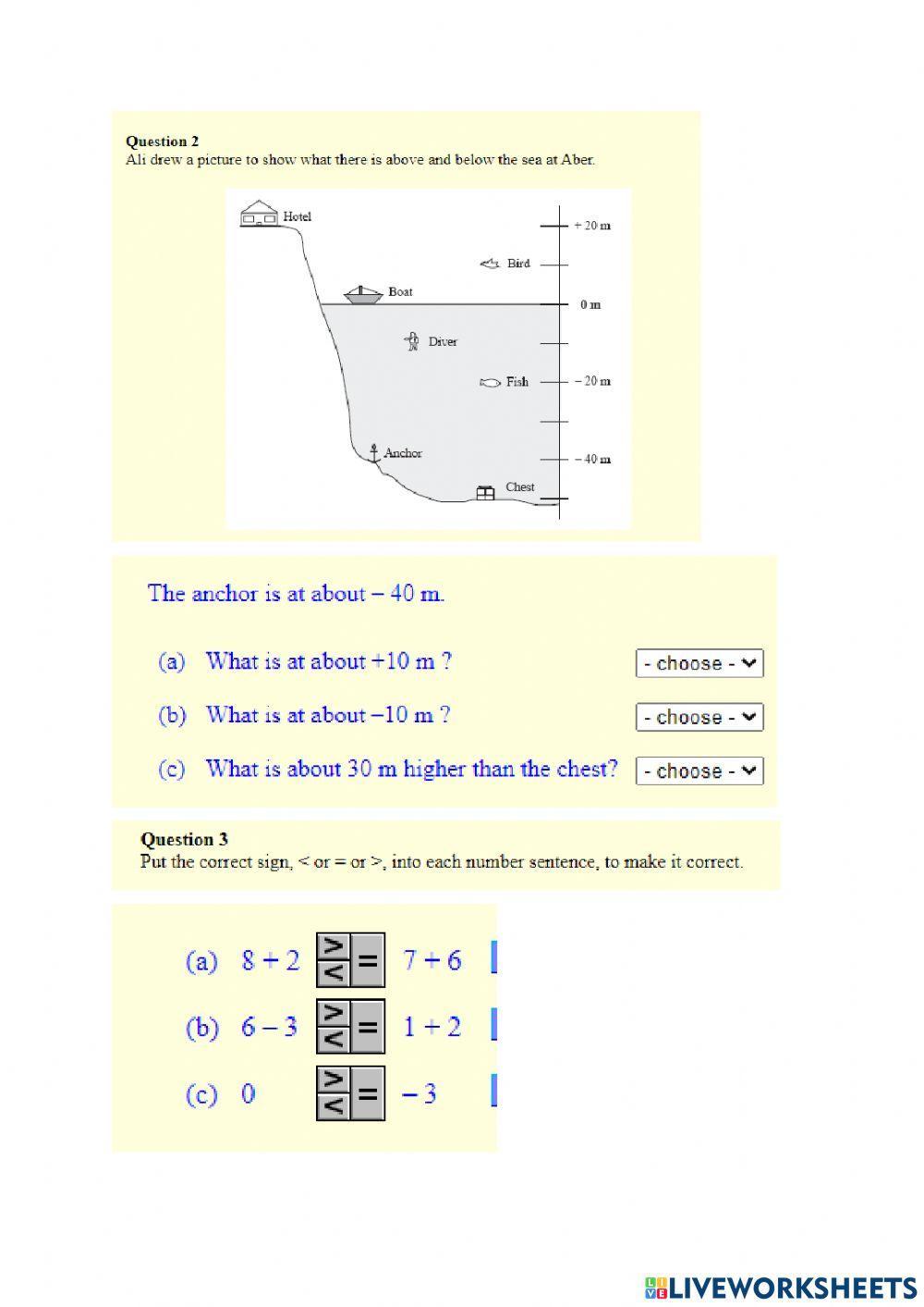 Unit 2 Section 1 : Place Value worksheet | Live Worksheets