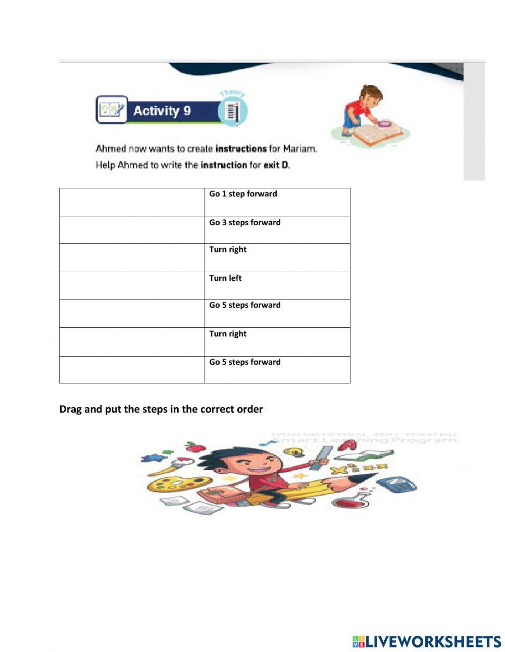 Grade 5- Activity 9- Unit 2 online exercise for | Live Worksheets
