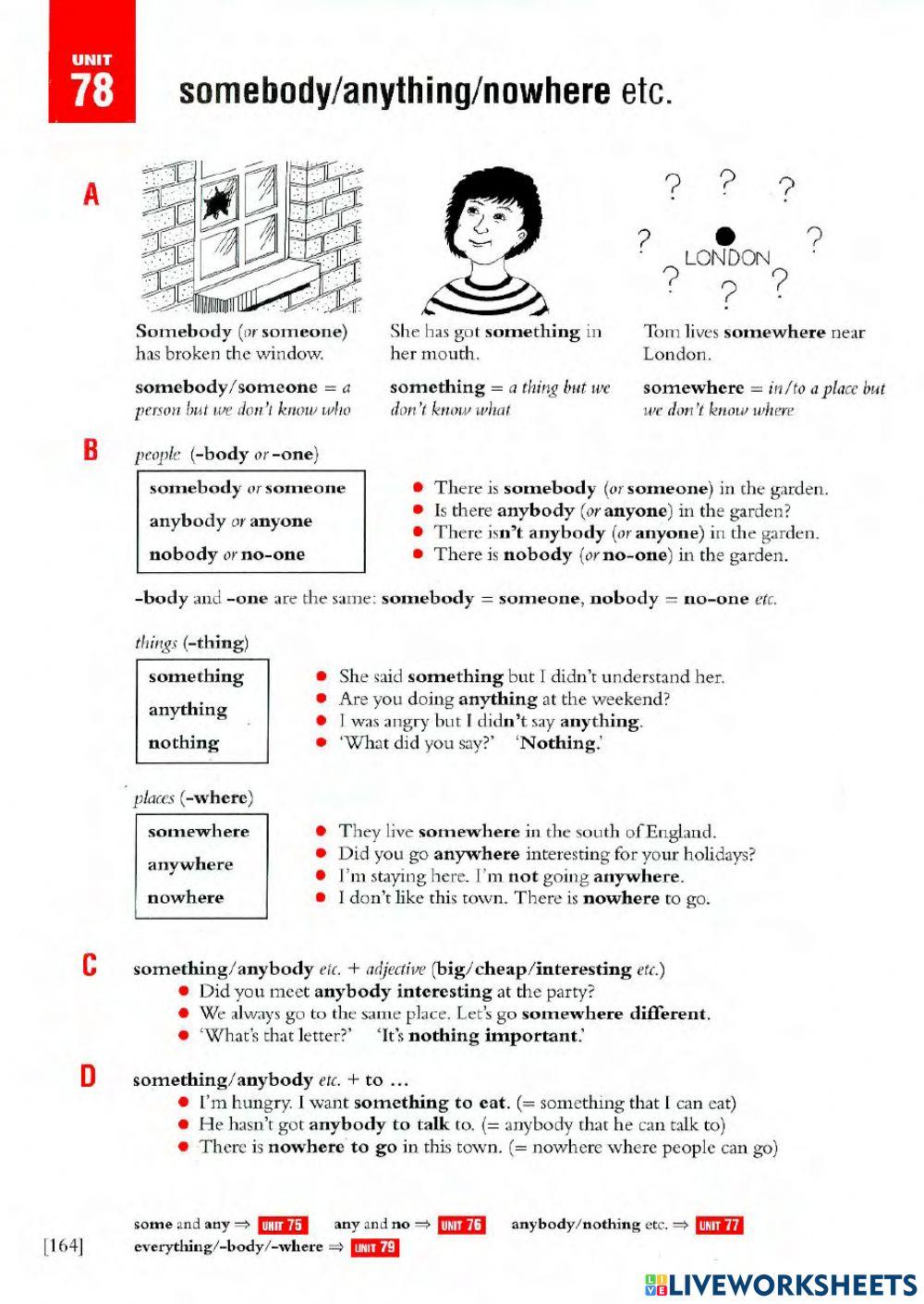 Unit 78 online exercise for | Live Worksheets