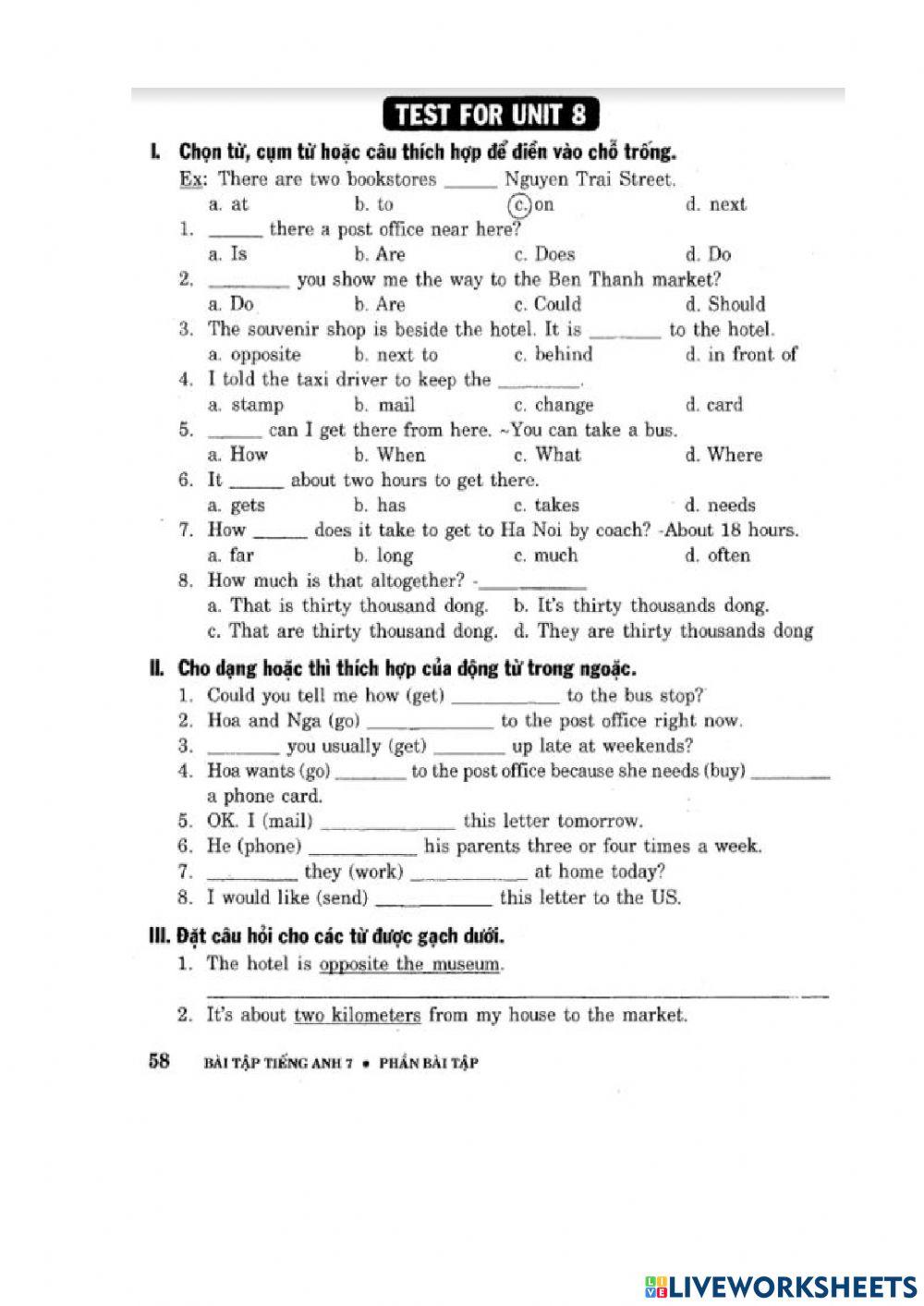 1804932 | Test for unit 8 | Hồ Ngọc Phương Nguyên