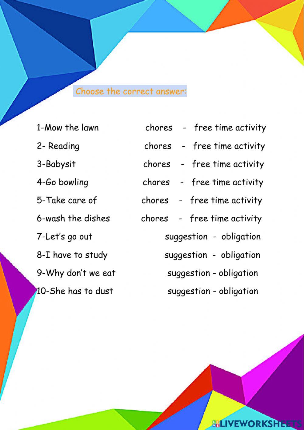 Unit 1 super goal 4 vocabulary worksheet | Live Worksheets