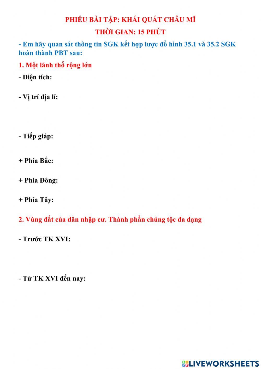 PBT khái quát CMi worksheet | Live Worksheets