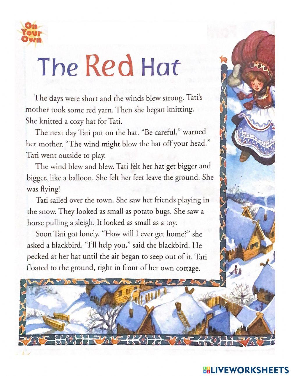 Reading Comprehension online exercise for 4 | Live Worksheets