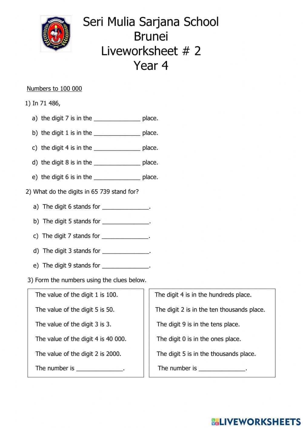 Numbers To 100 000 Online Exercise For Live Worksheets numbers-to-100-000-online-exercise-for-live-worksheets