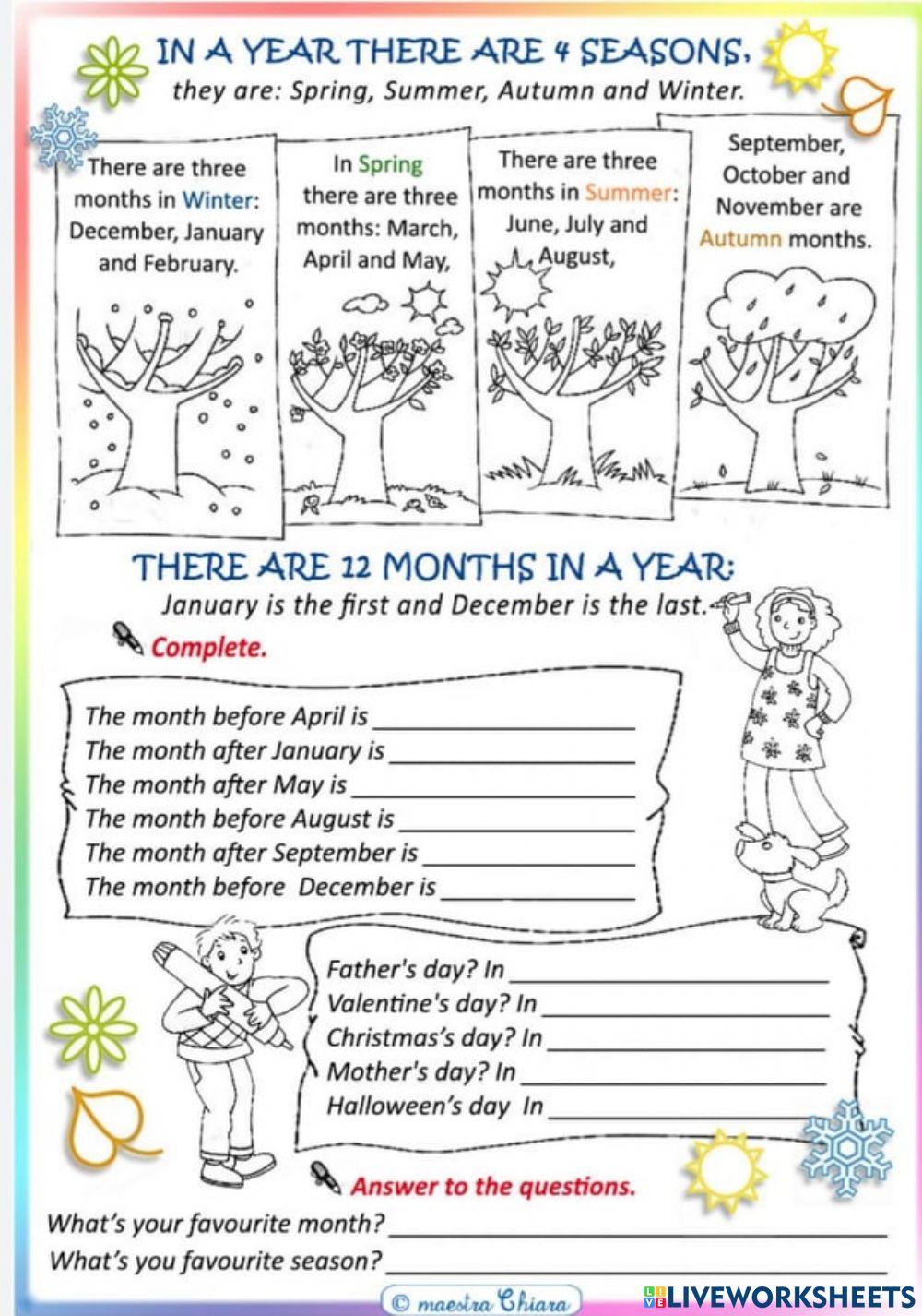 iskrakoleva | Months and seasons 5280436