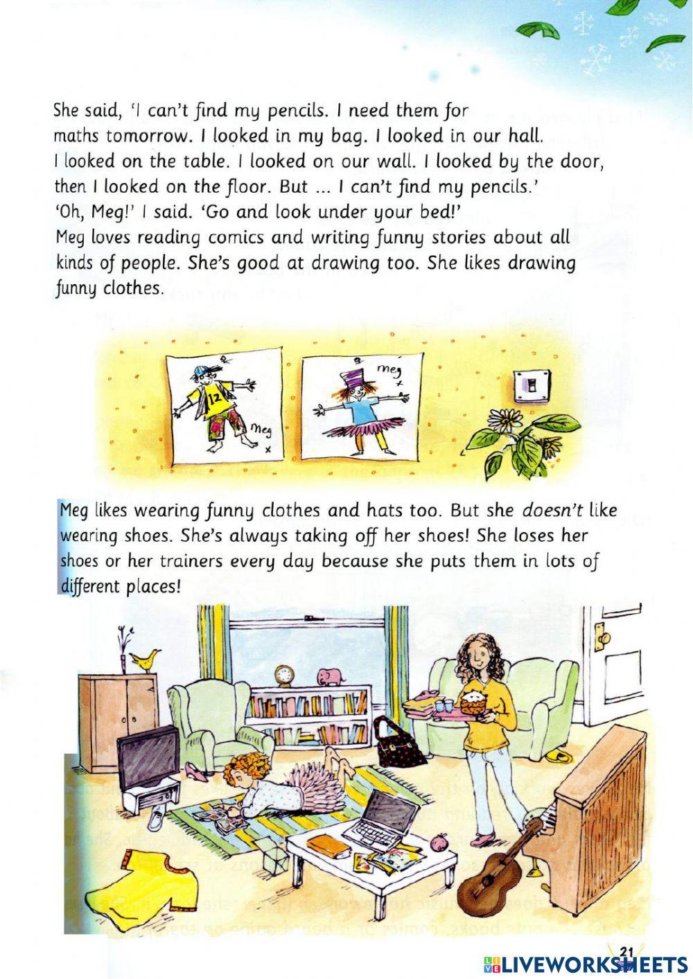 STORY FUN 3 - U… | Free Interactive Worksheets | 6814601
