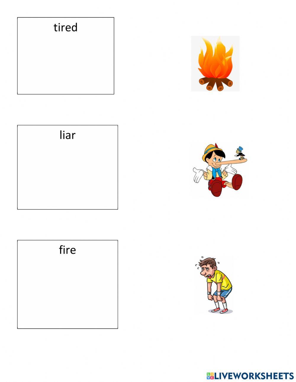 Say aloud words 1808181 | Pikugenic | LiveWorksheets