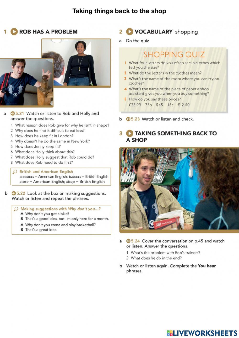 Practical Engli… | Free Interactive Worksheets | 3530513