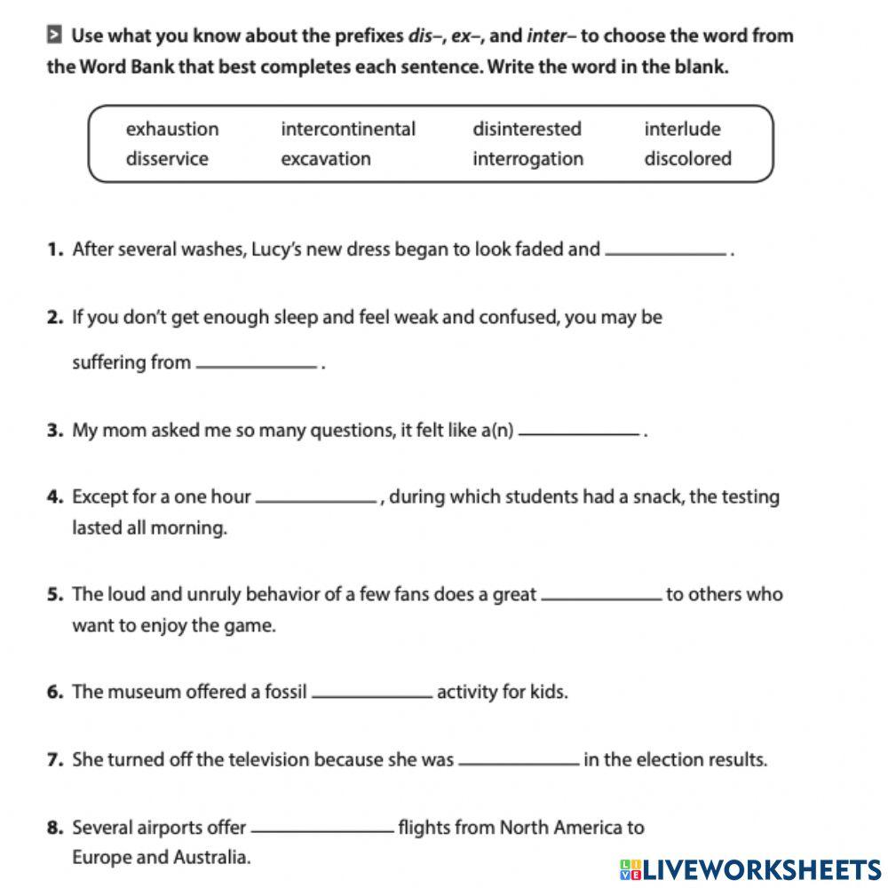 Know it, Show it p.100 it, Show it p.106 worksheet | Live Worksheets