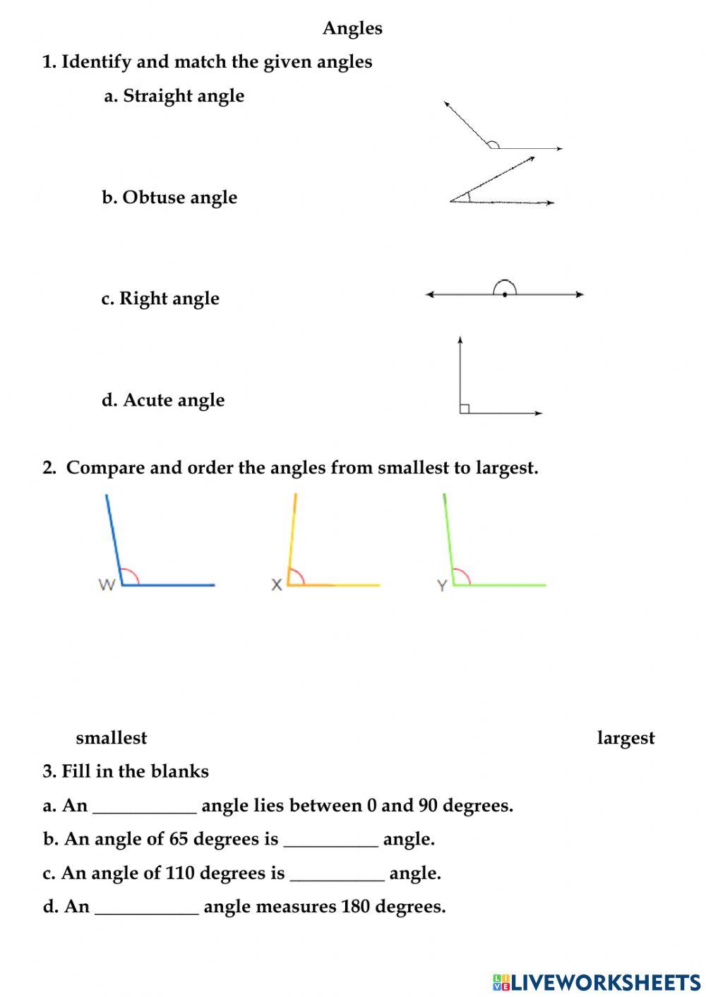 Angles-Revision… | Free Interactive Worksheets | 6814902