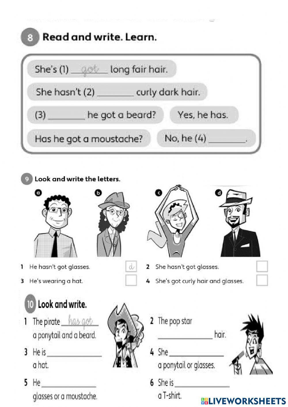 Unit 2 4º PRIMARIA worksheet | Live Worksheets