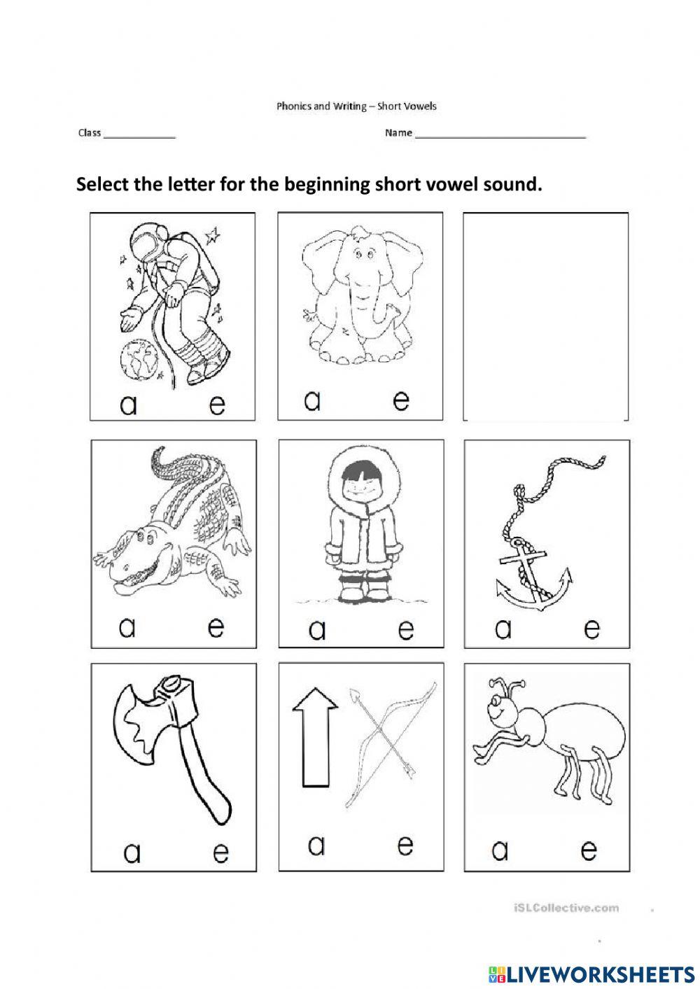 k5 online exercise for | Live Worksheets