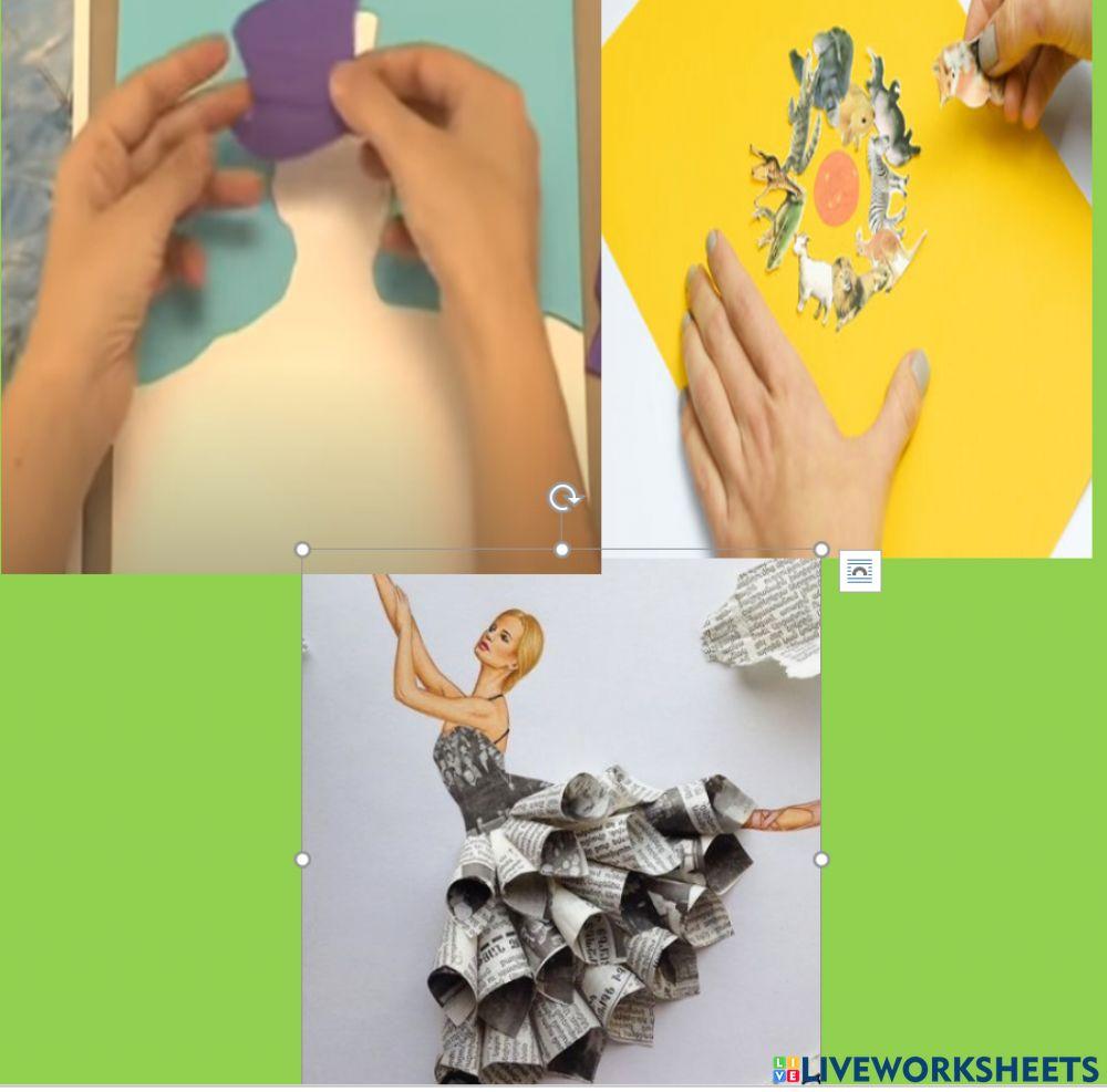 EL COLLAGE online exercise for | Live Worksheets