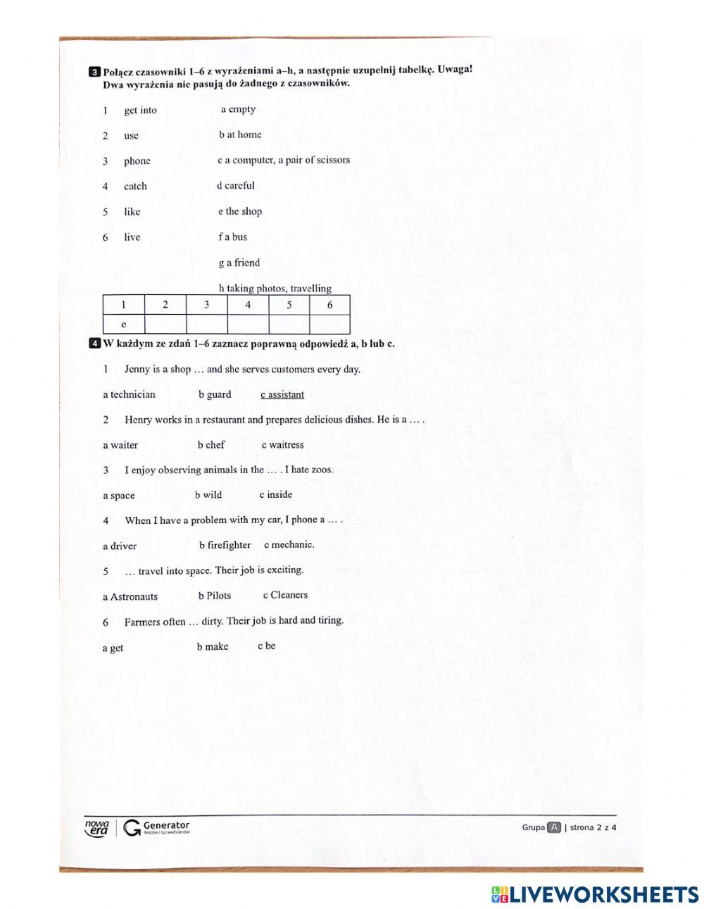 Junior explorer… | Free Interactive Worksheets | 1811698