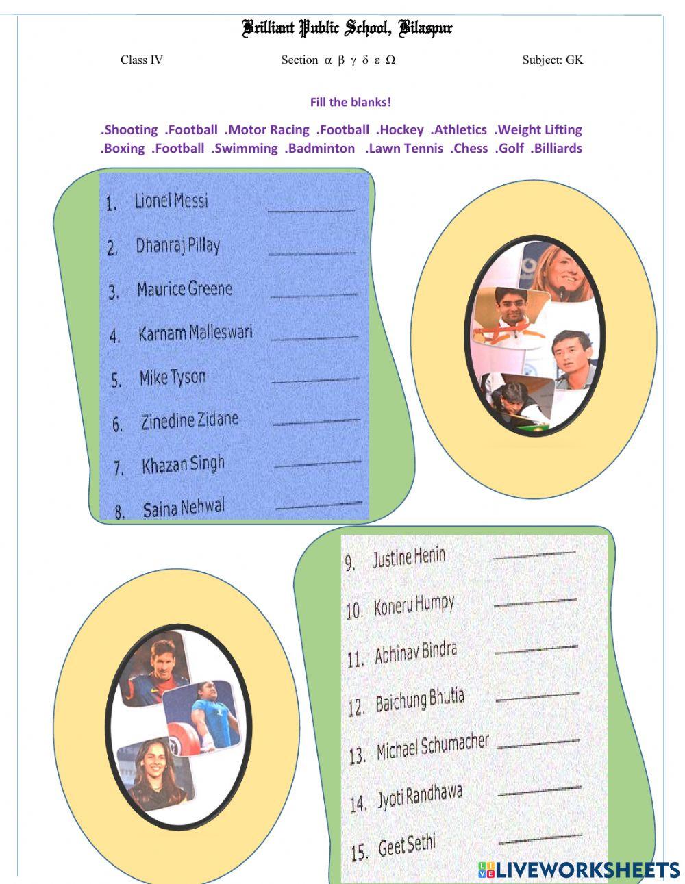 Gk Lkg Online Exercise For Live Worksheets, 52% OFF
