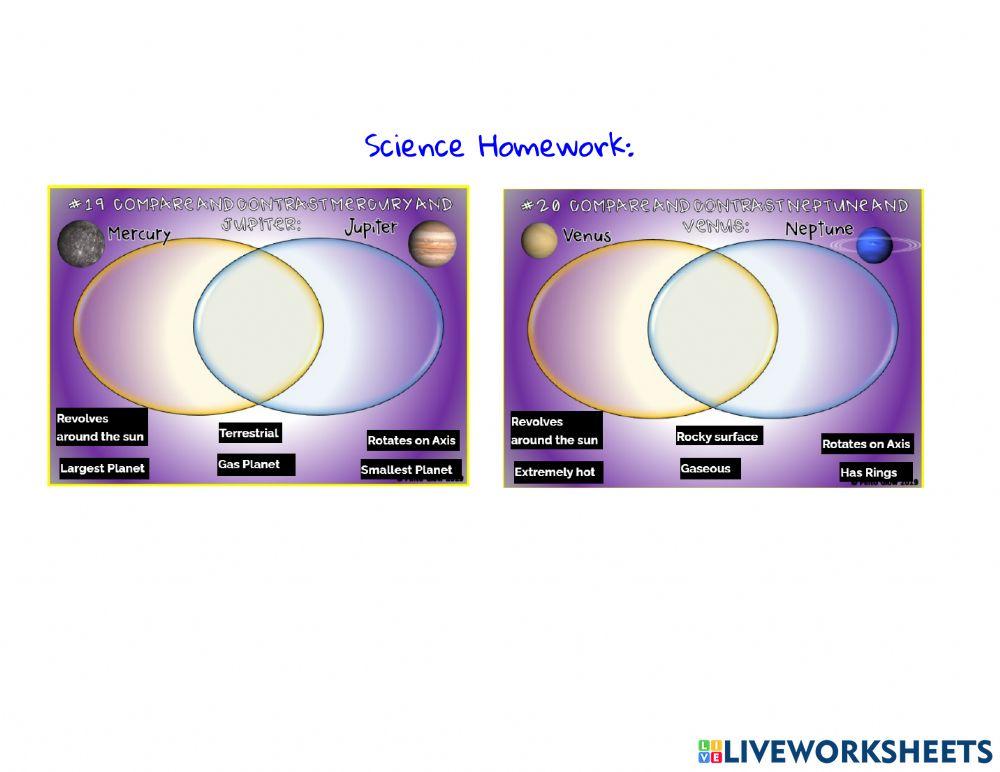 Homework 1-20-22 worksheet | Live Worksheets