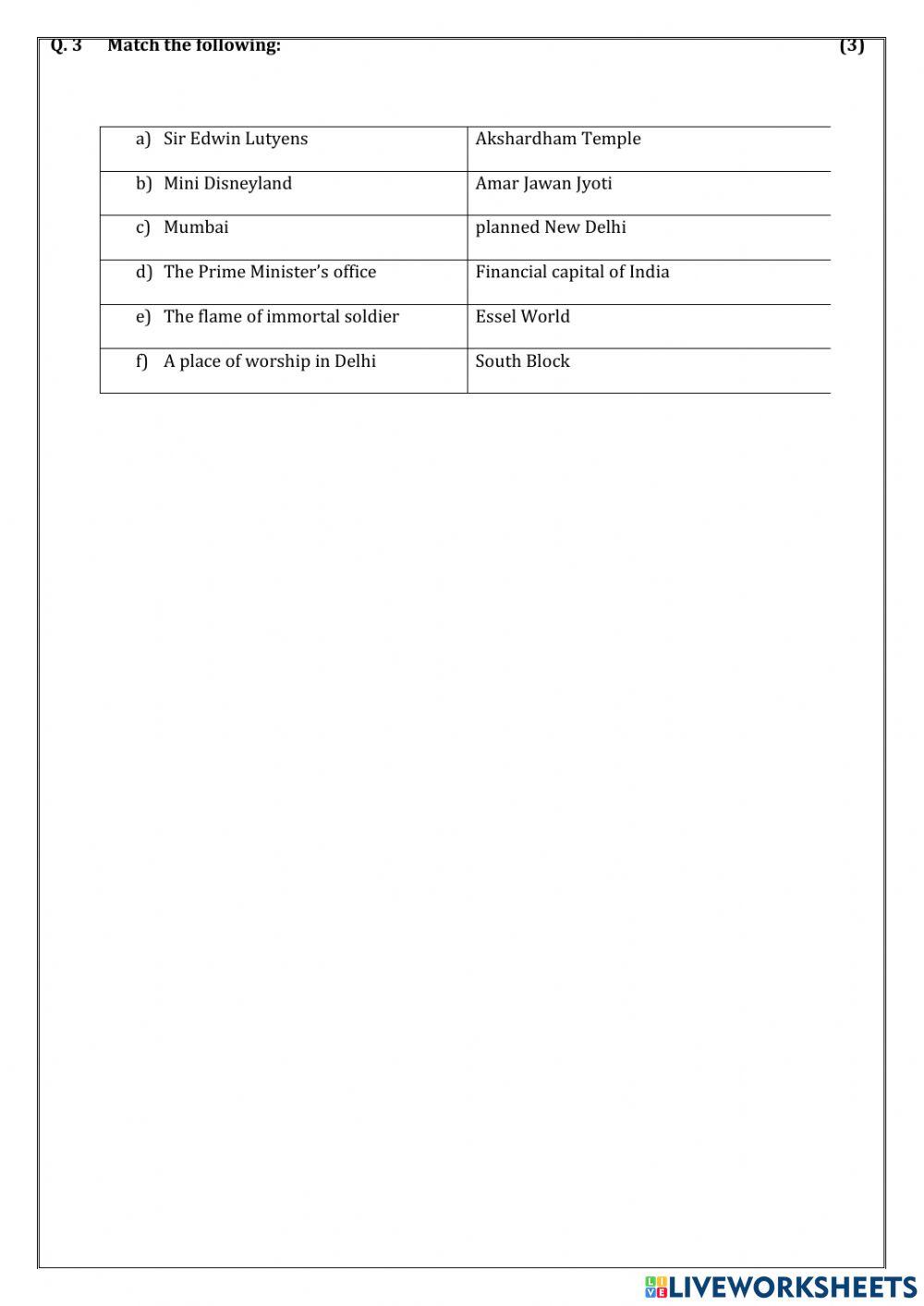 Maharaja Agarsain Public School, Vasundhara, Ghaziabad online exercise ...