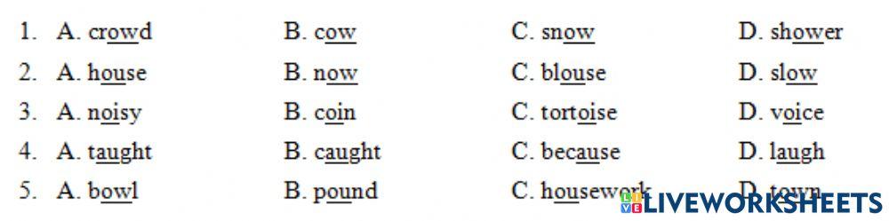 Multiple choice worksheet for 10 | Live Worksheets
