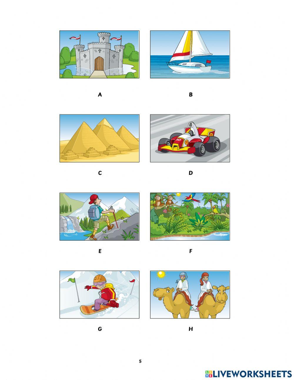 FLYERS Listening 2022 online exercise for | Live Worksheets