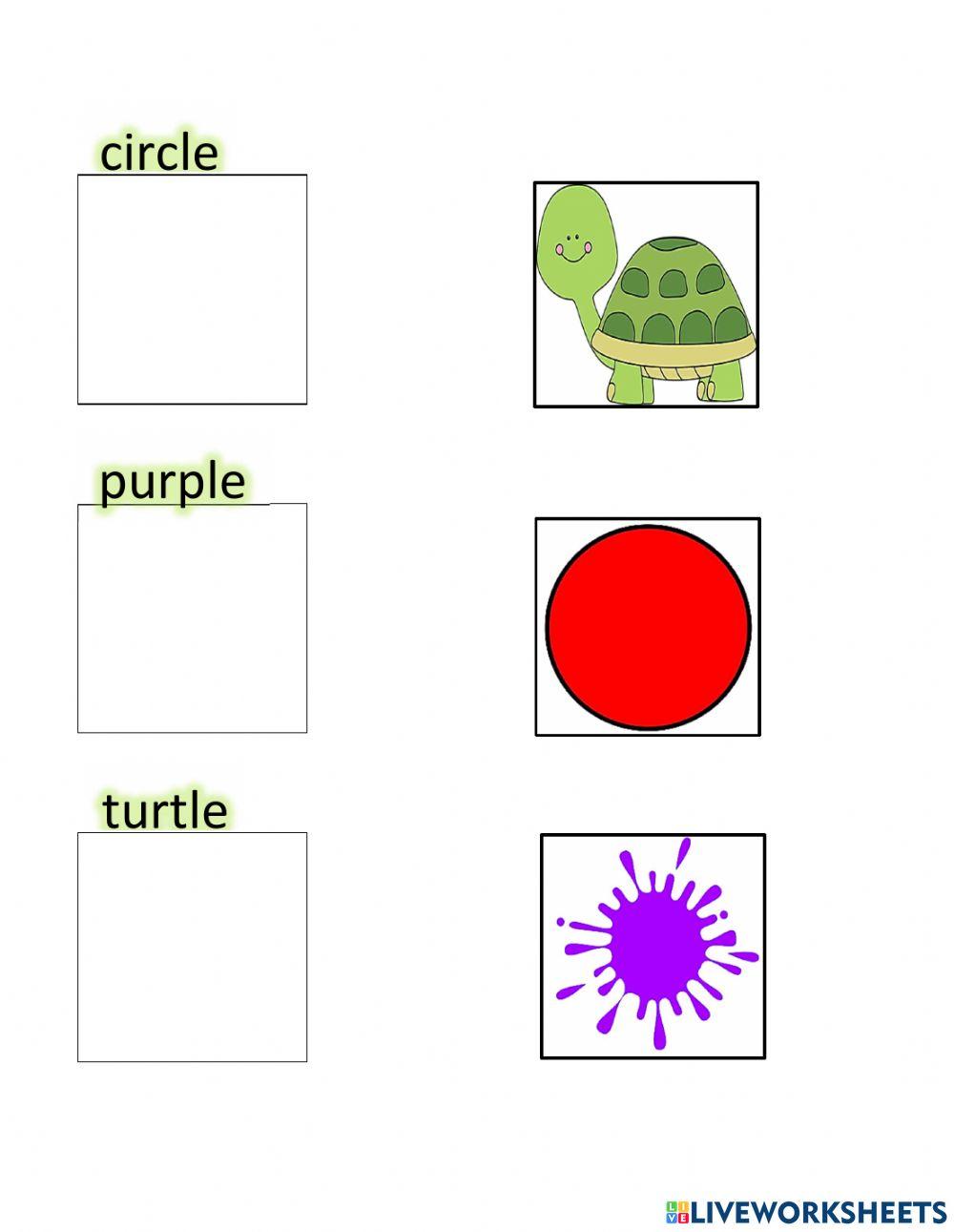 Say aloud words 1812342 | Pikugenic | Live Worksheets