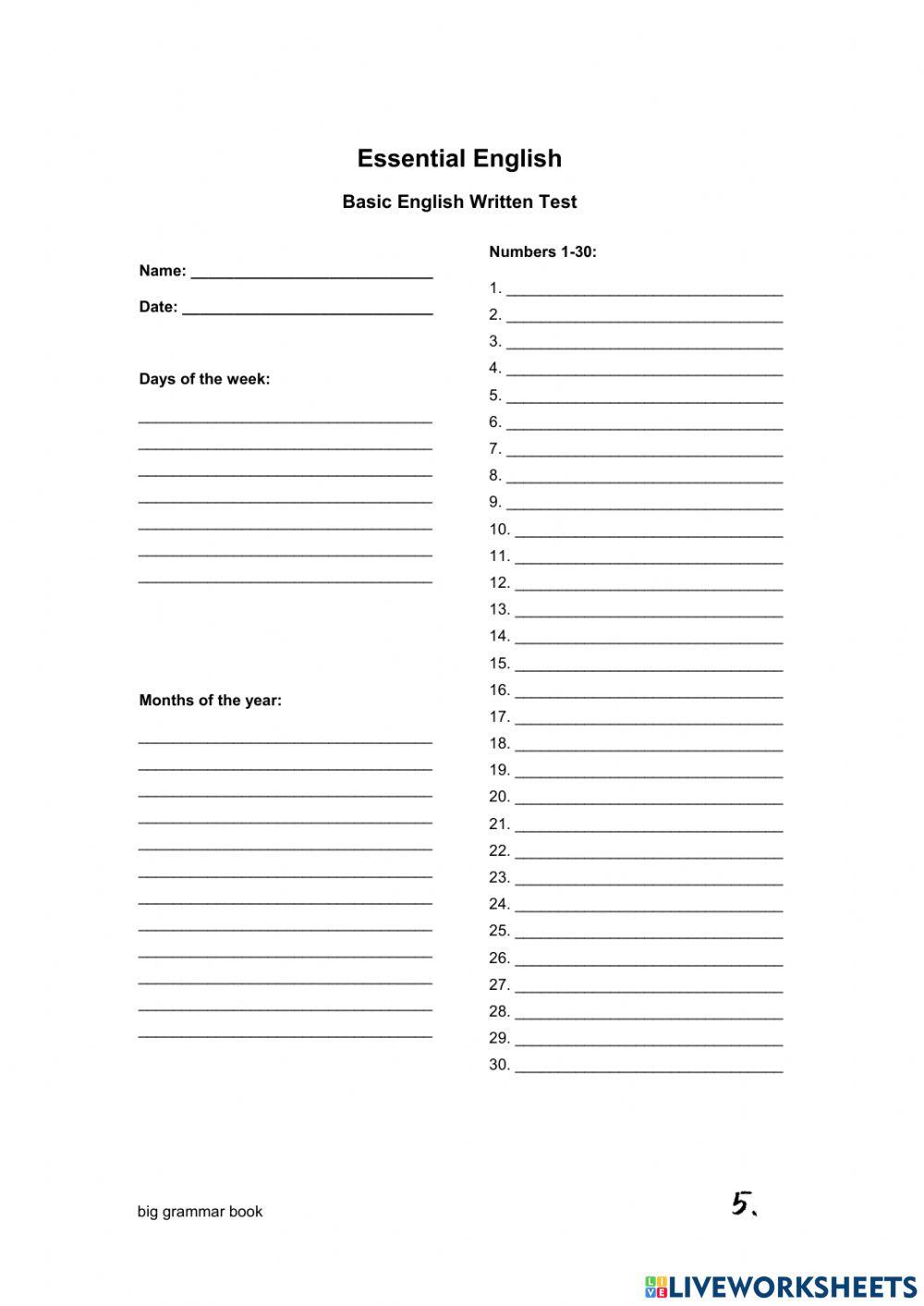 1812501 | Basic English 10 - 11 | luciaar15