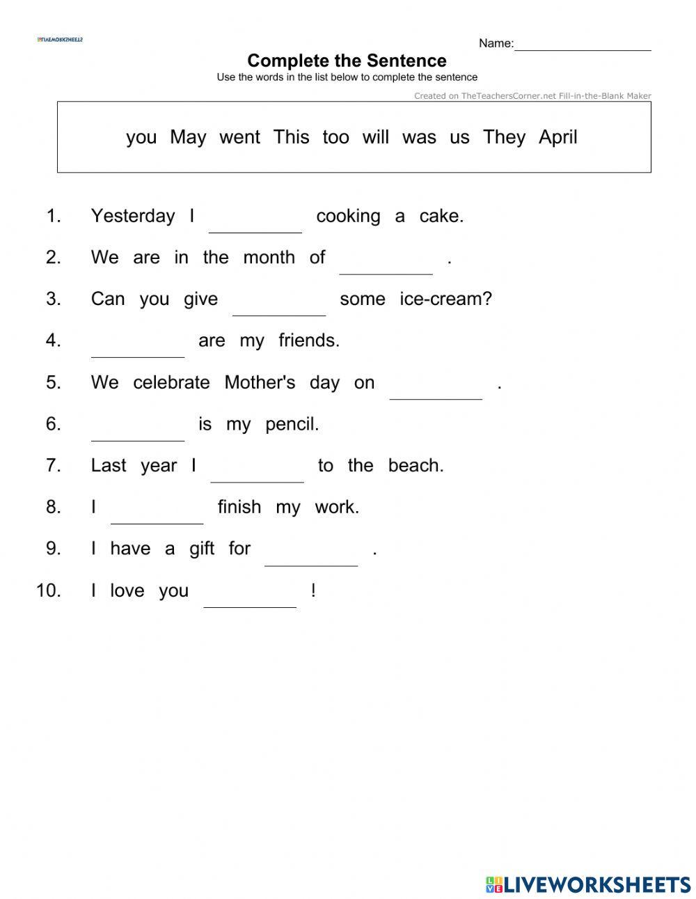 1813088 | Practice | phuonganh215 | LiveWorksheets