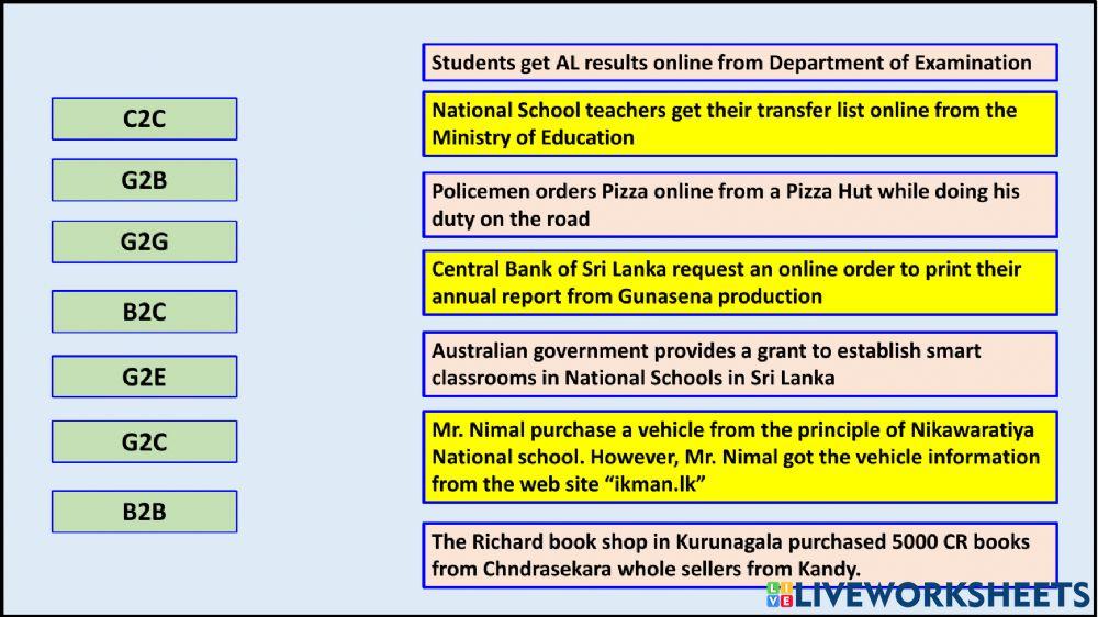 AL rev 2 worksheet | Live Worksheets