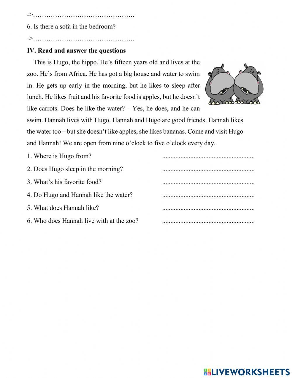 Sn ws 21.1.2022 worksheet | Live Worksheets