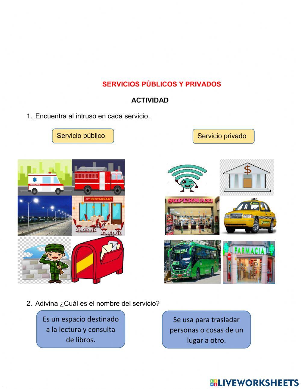 1814642 | Servicios públicos y privados | Angélica