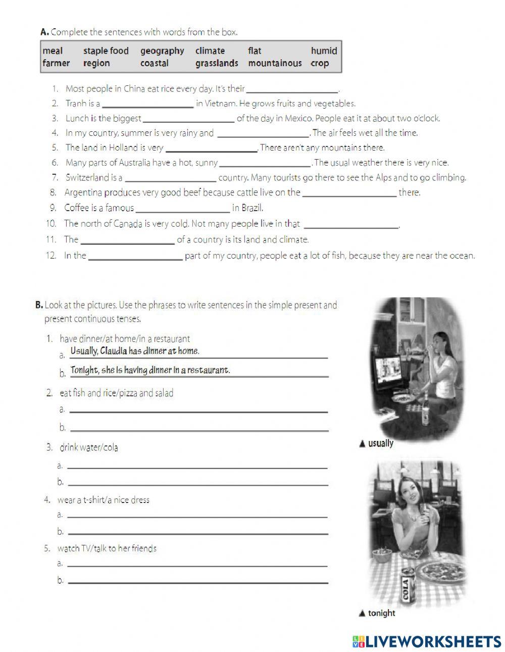 Unit 1 | LiveWorksheets | 6816677