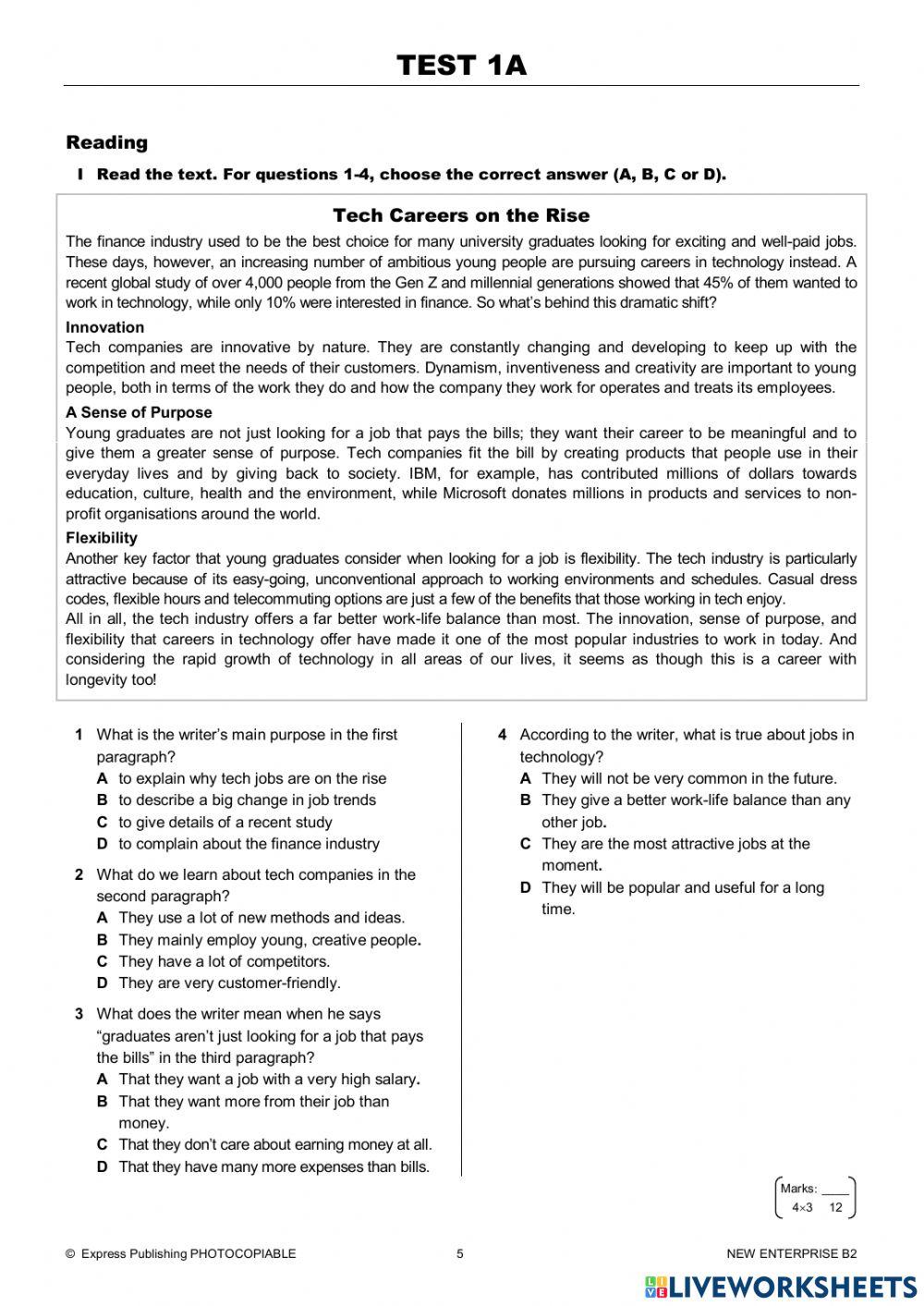 Test 1A (Units … | Free Interactive Worksheets | 6816748