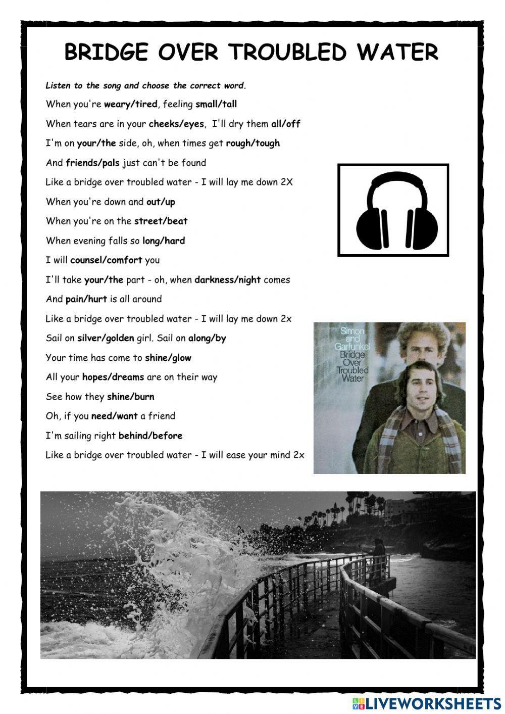 Bridge Over Tro… | Free Interactive Worksheets | 1815306