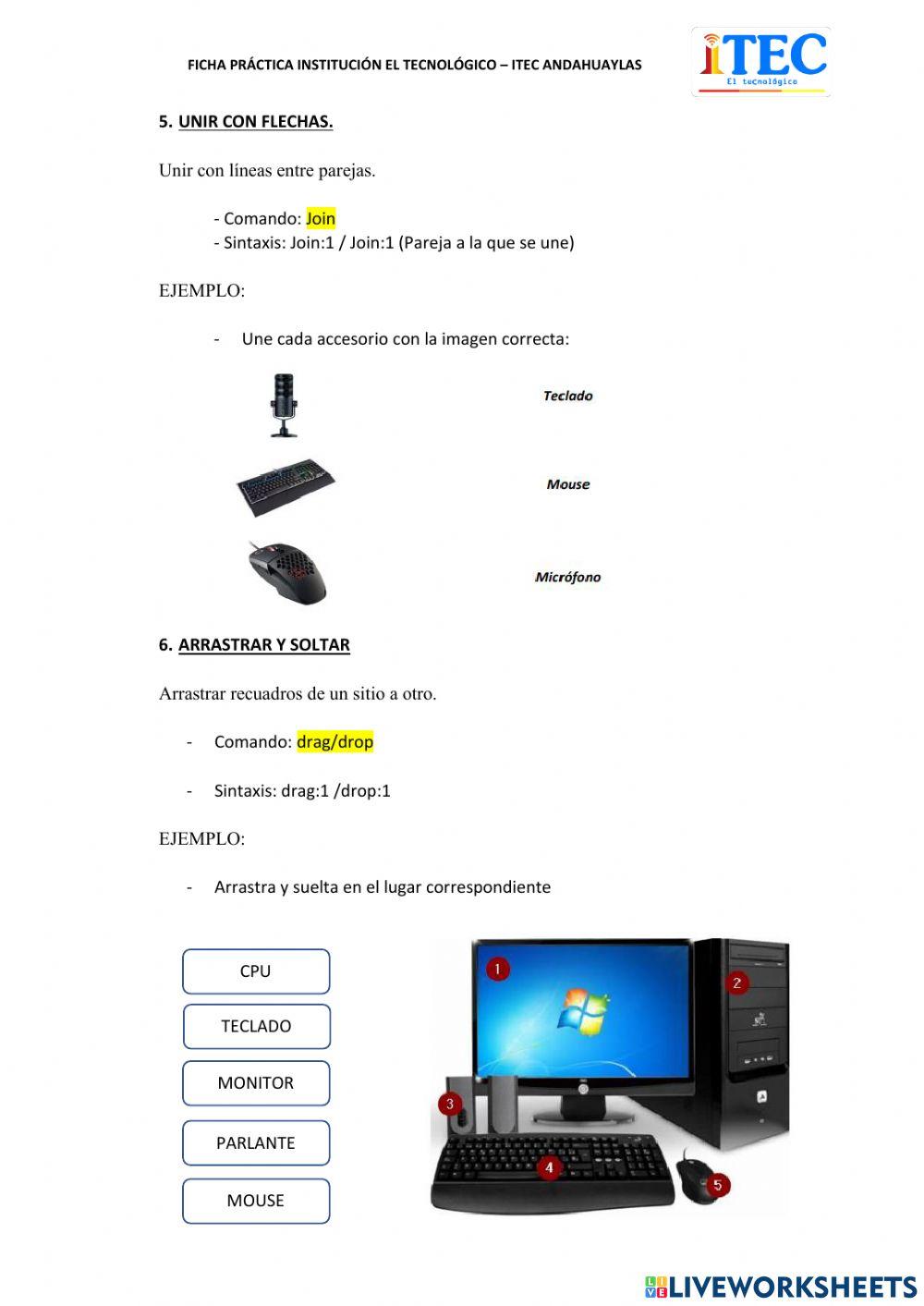 Practicando online worksheet | Live Worksheets