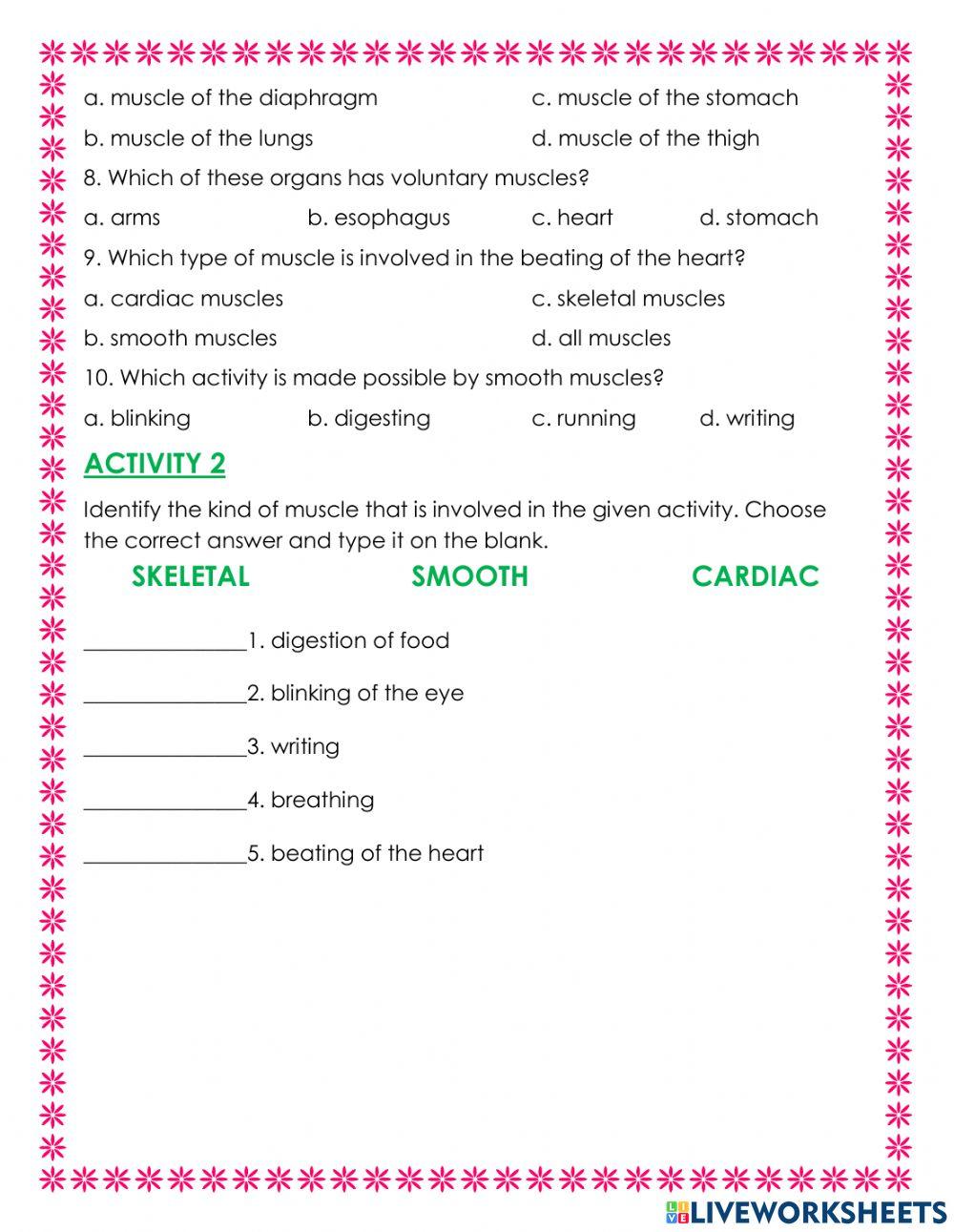 Organ System | Free Interactive Worksheets | 1815611