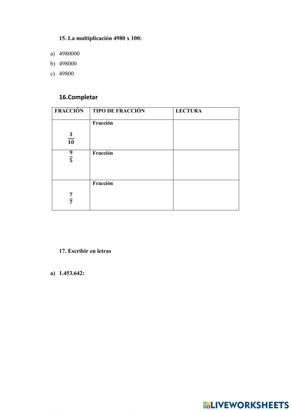 1815700 | Examen I NEE quimestre 5to | Glimby Hernández