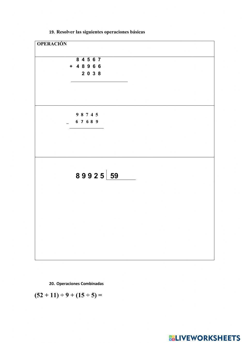 1815700 | Examen I NEE quimestre 5to | Glimby Hernández