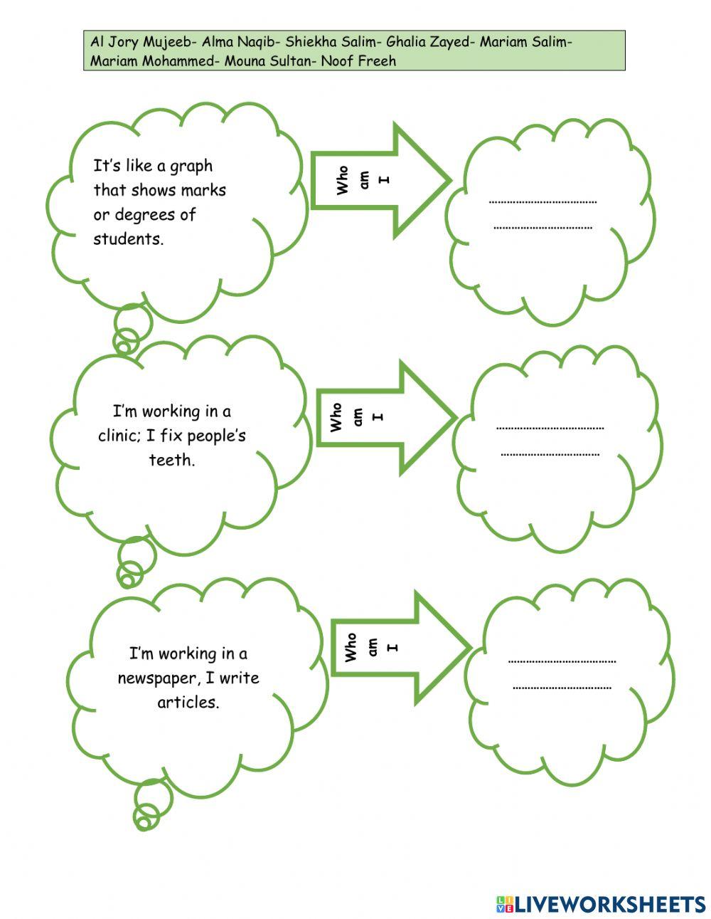 Green Worksheet online exercise for | Live Worksheets