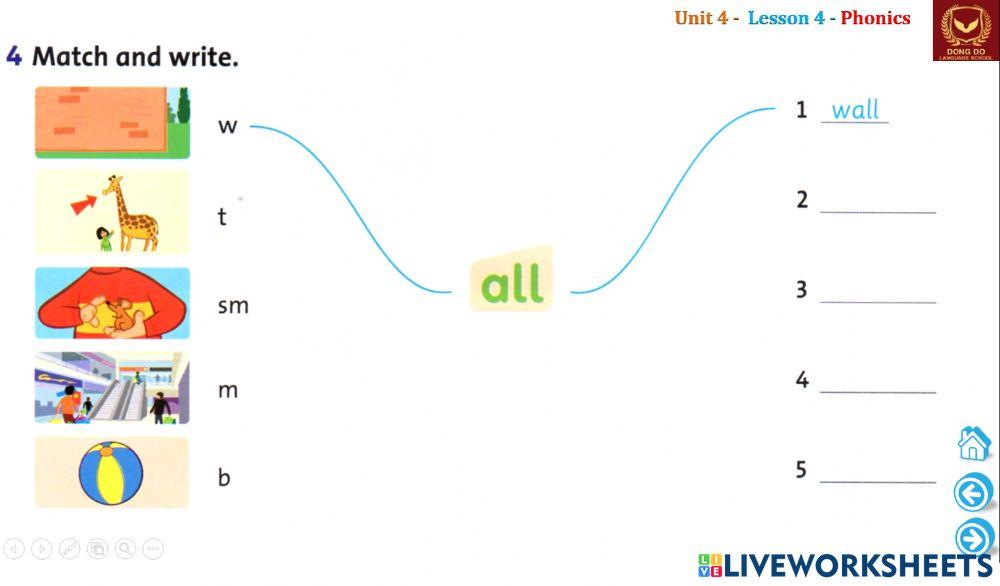 FF3 UNIT 4 online exercise for | Live Worksheets