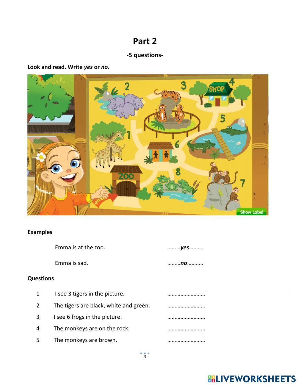 SPSC Final online exercise for | Live Worksheets