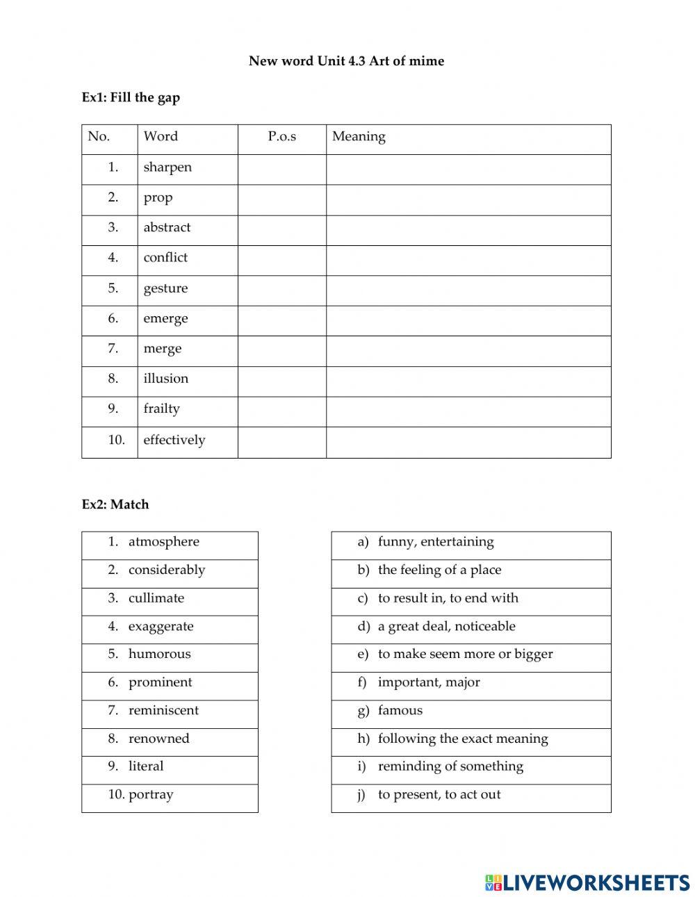 Barron IE Unit 4.3 MIME 1816285 | Thanhhien0203 | Live