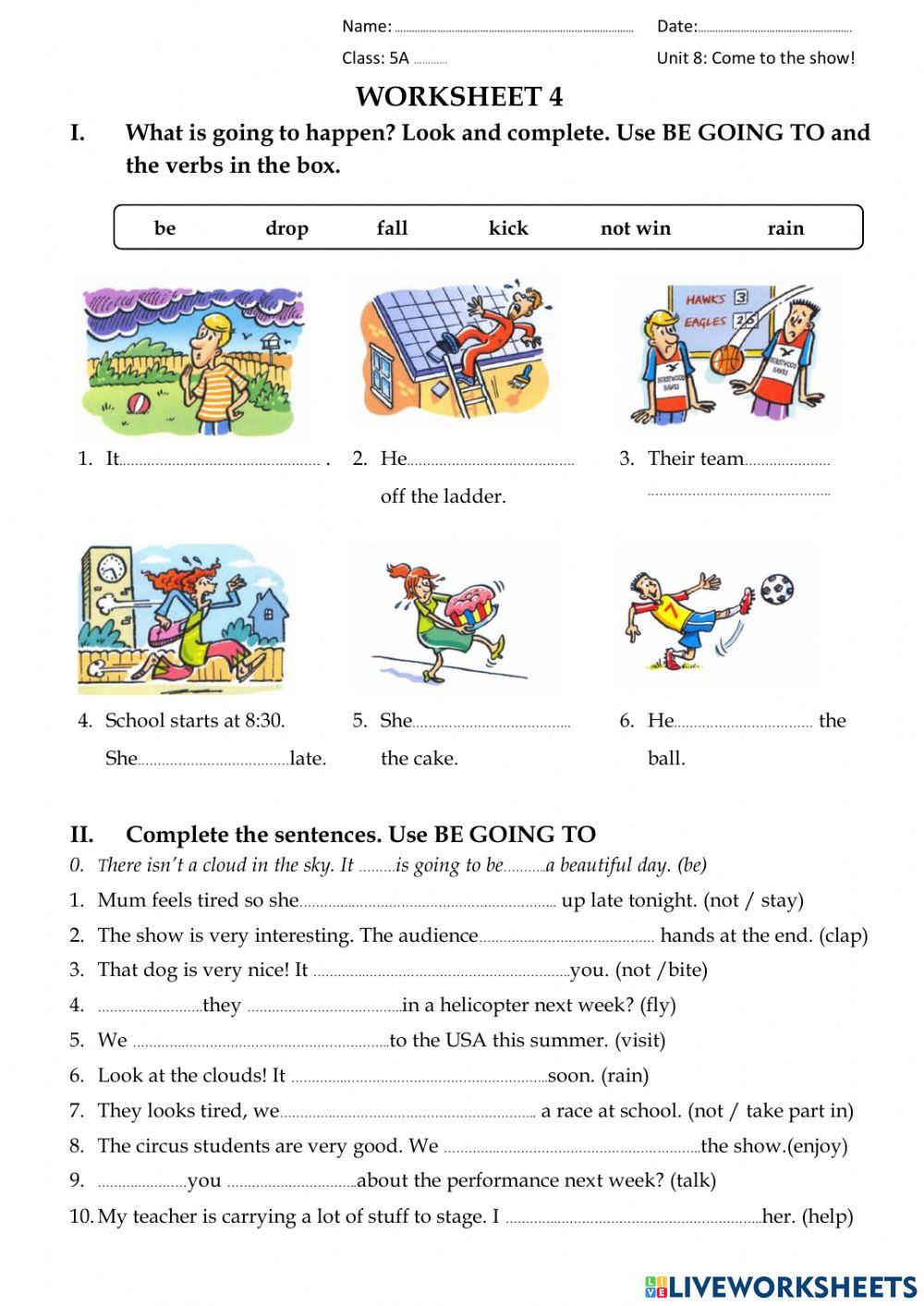 Grade 5 online worksheet for 5 | Live Worksheets