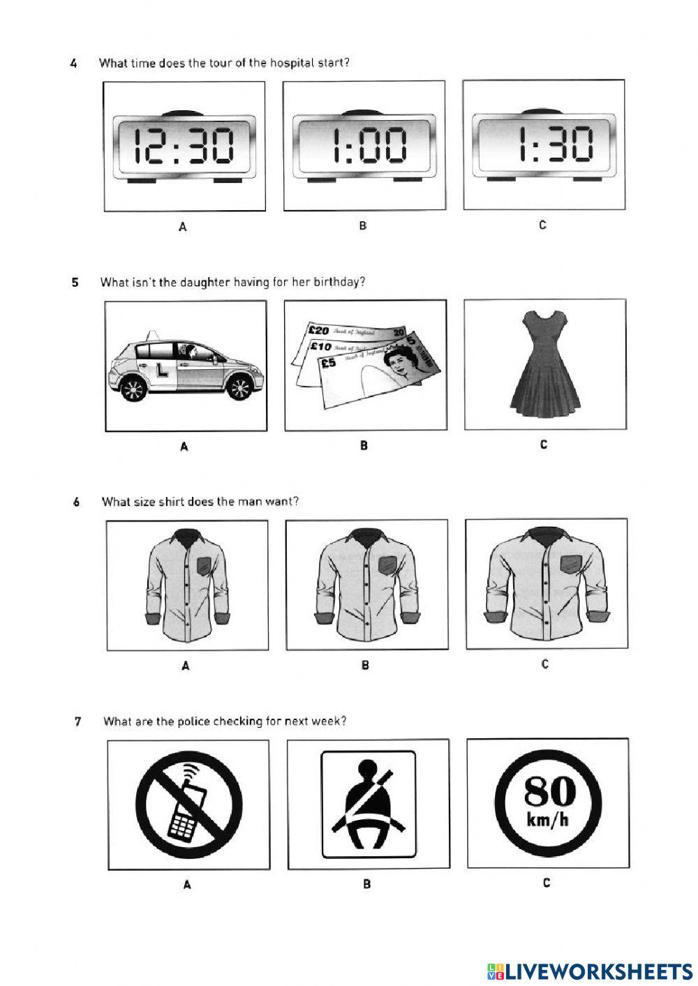 Collins Practice Test 1 Listening 6817438 | LTeach | Live