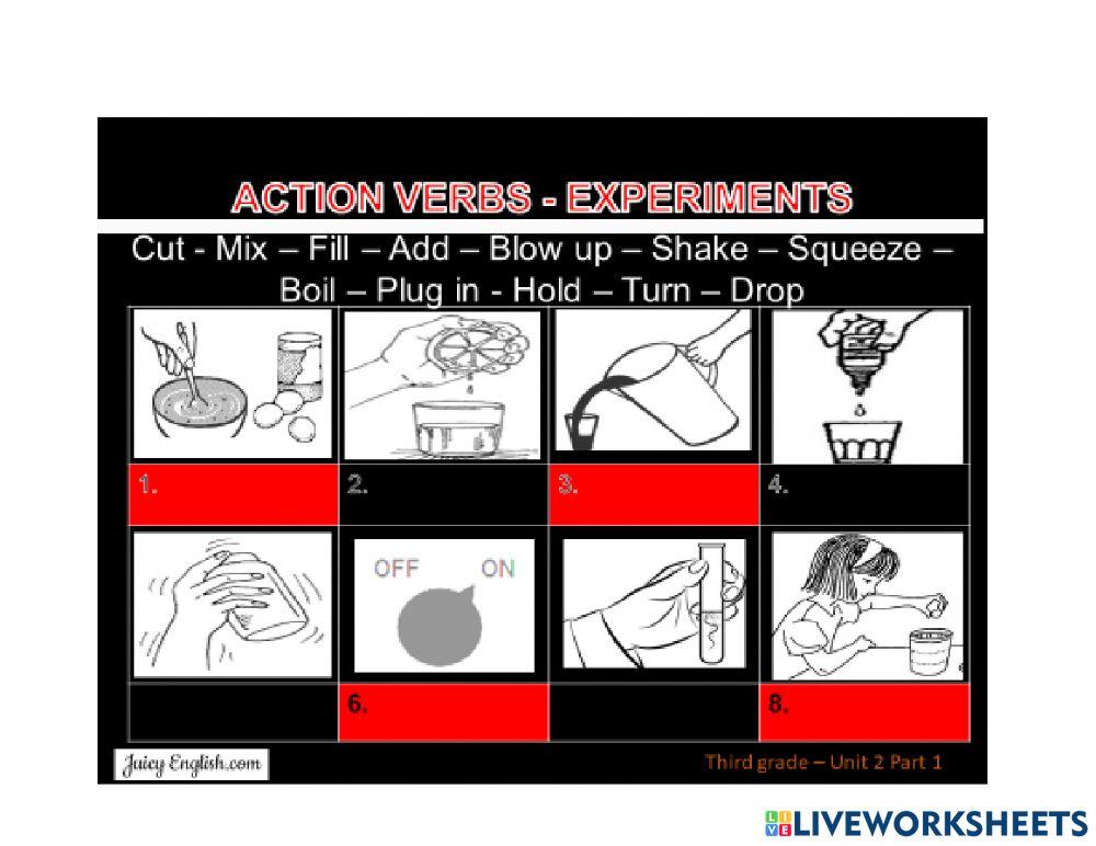 LAB VERBS online exercise for | Live Worksheets