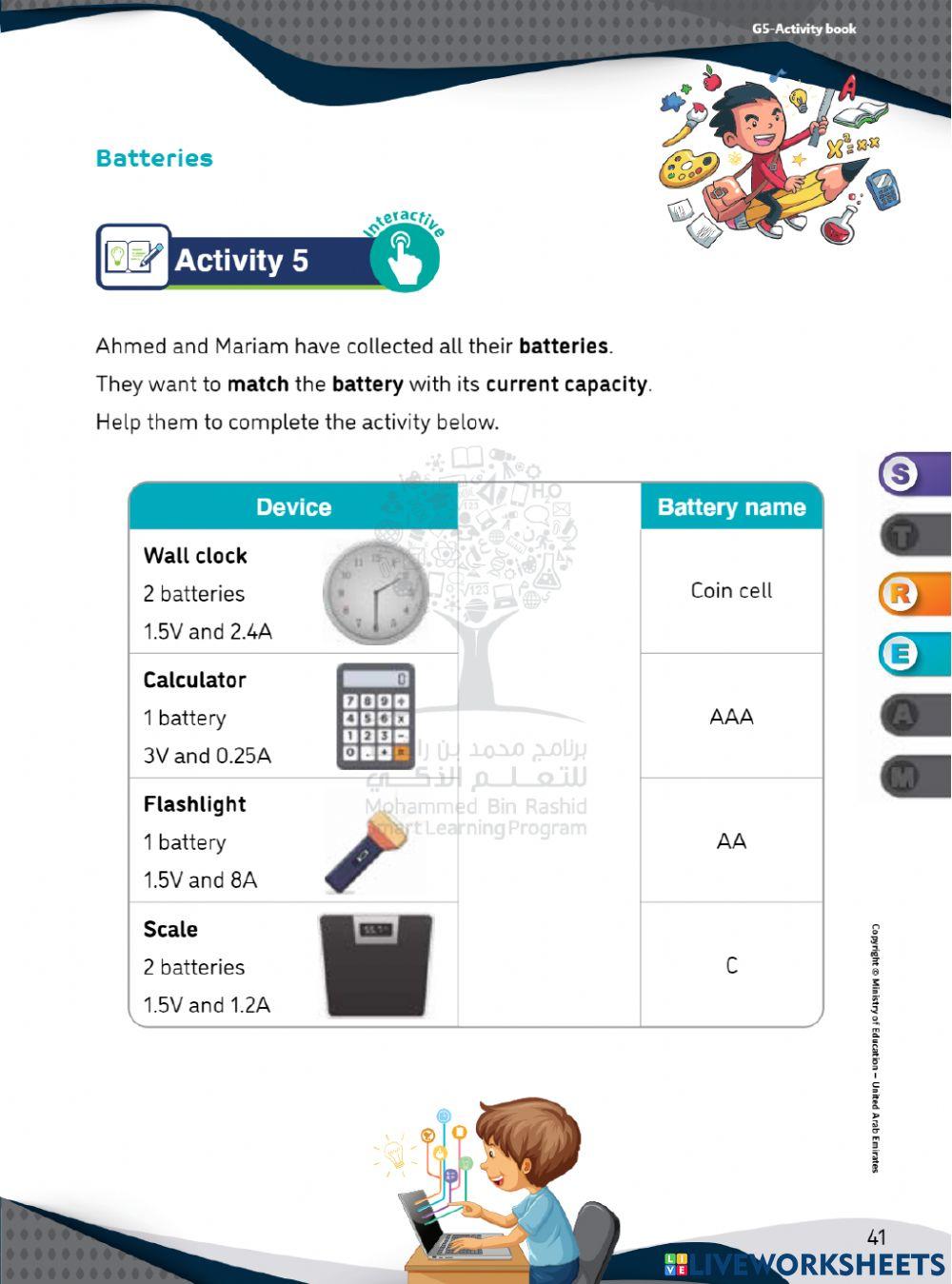 activity 5a online exercise for | Live Worksheets