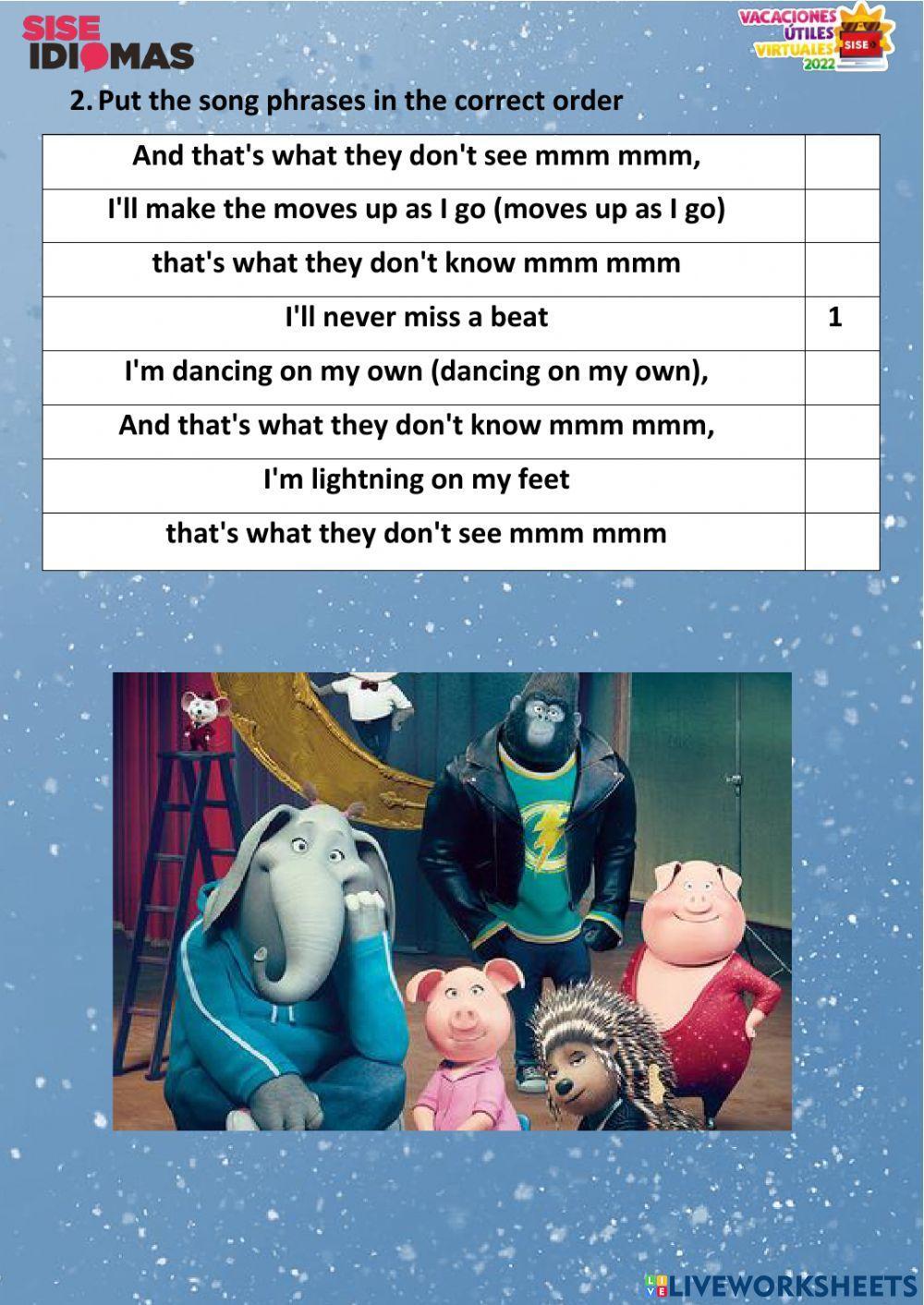 1819131 | Shake it off | JenifferCE | LiveWorksheets