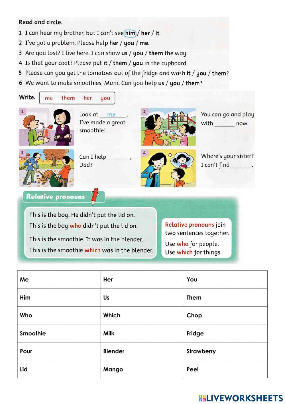 GF4 - UNIT 13 worksheet | Live Worksheets